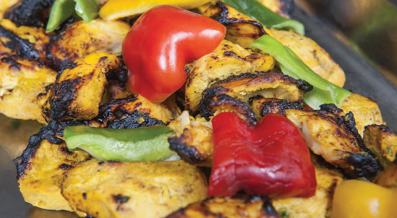 Menu of Abshar, Dubai Knowledge Village, TECOM