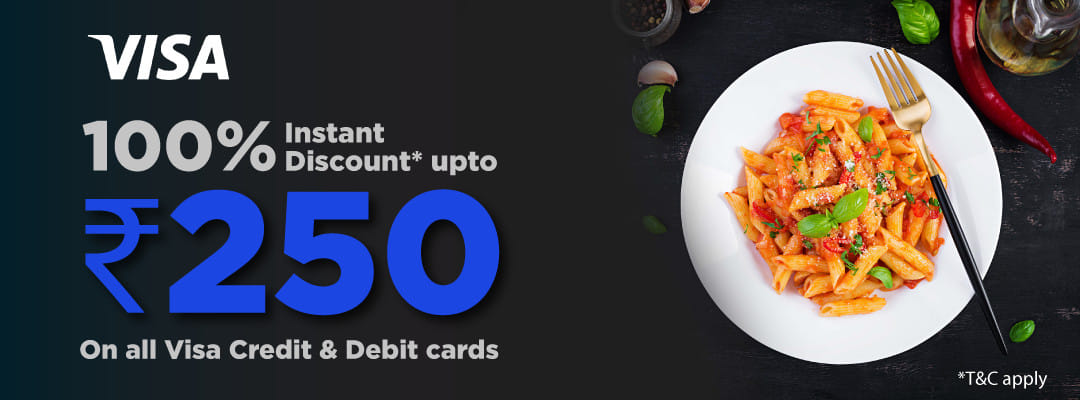 Instant Extra Discount with VISA Credit & Debit Cards