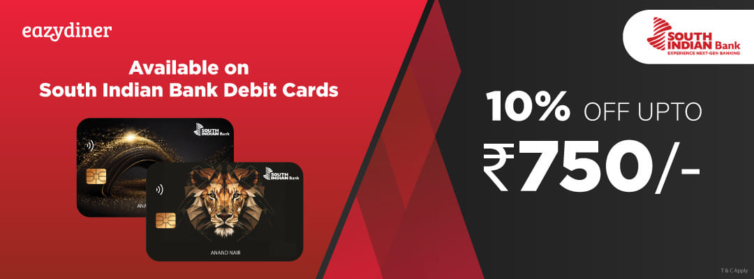 Instant Extra Discount with South Indian Bank Debit Cards