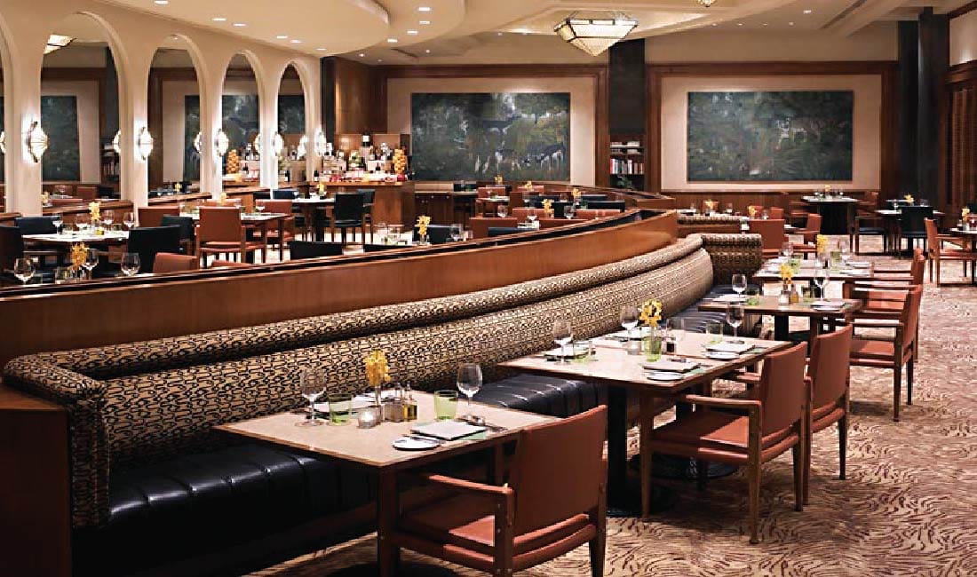 Menu of Machan, The Taj Mahal Hotel, New Delhi