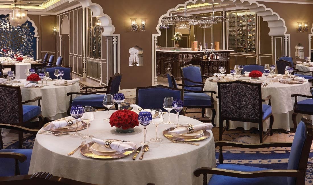 Menu of Dum Pukht , ITC Maurya, New Delhi