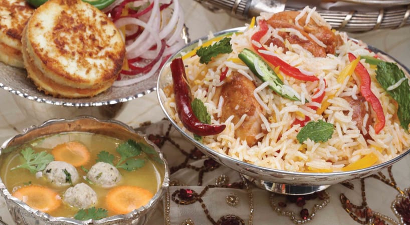 Menu of Dum Pukht , ITC Maurya, New Delhi