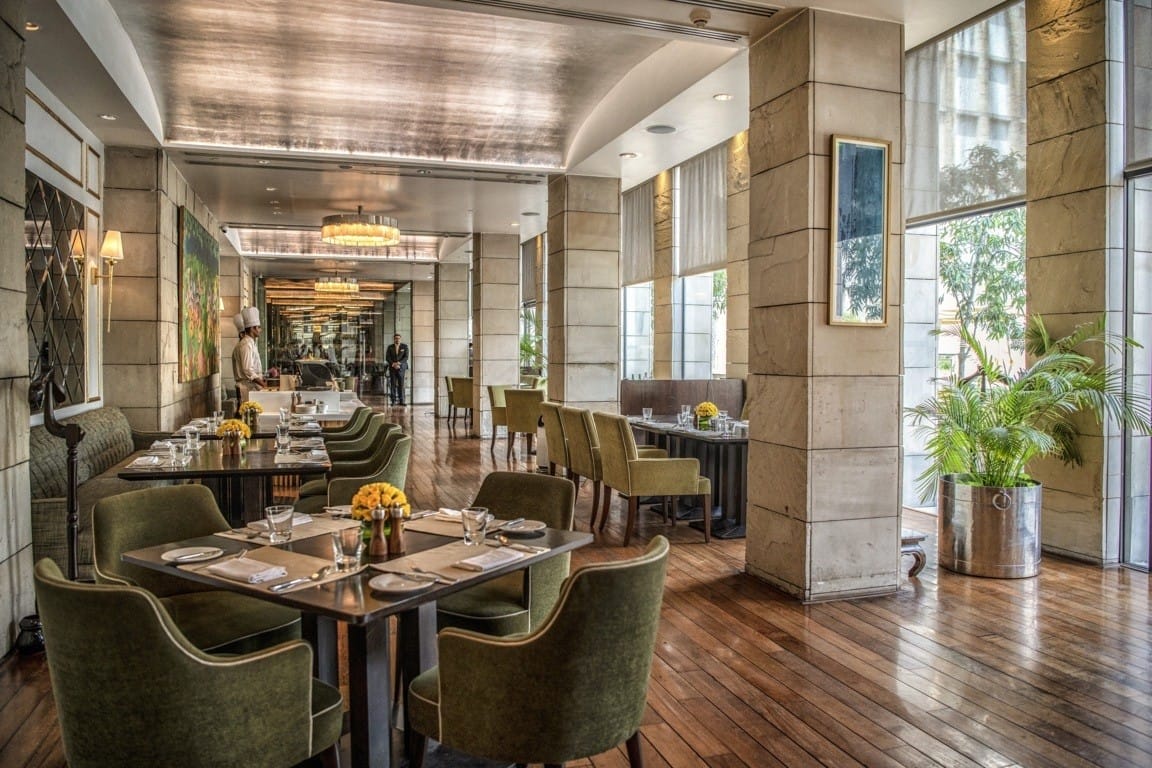 Menu of 360°, The Oberoi, New Delhi