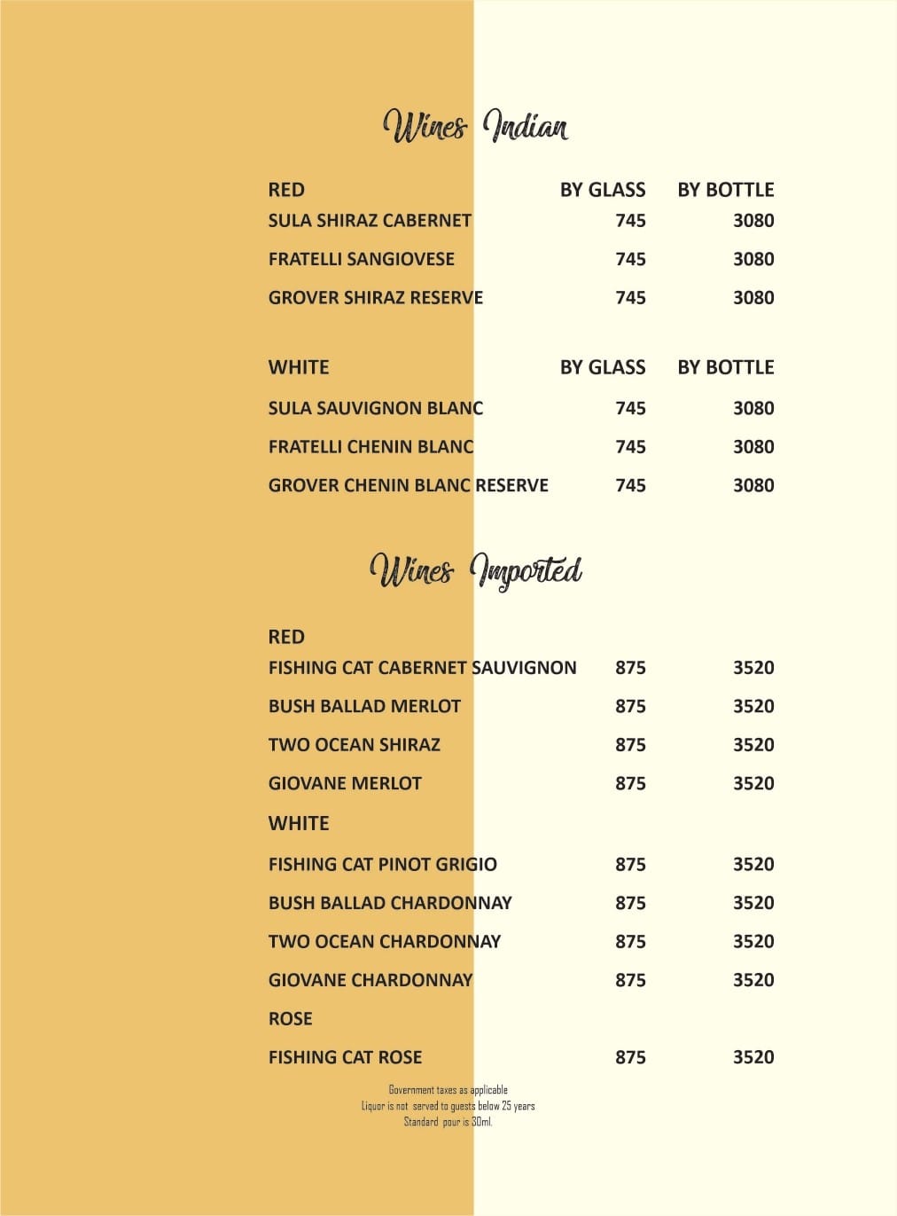 Menu of Kwality, Connaught Place (CP), Central Delhi