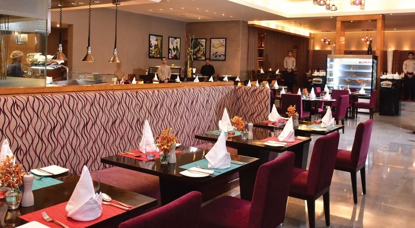 Menu of Cafe G, Crowne Plaza, Gurgaon