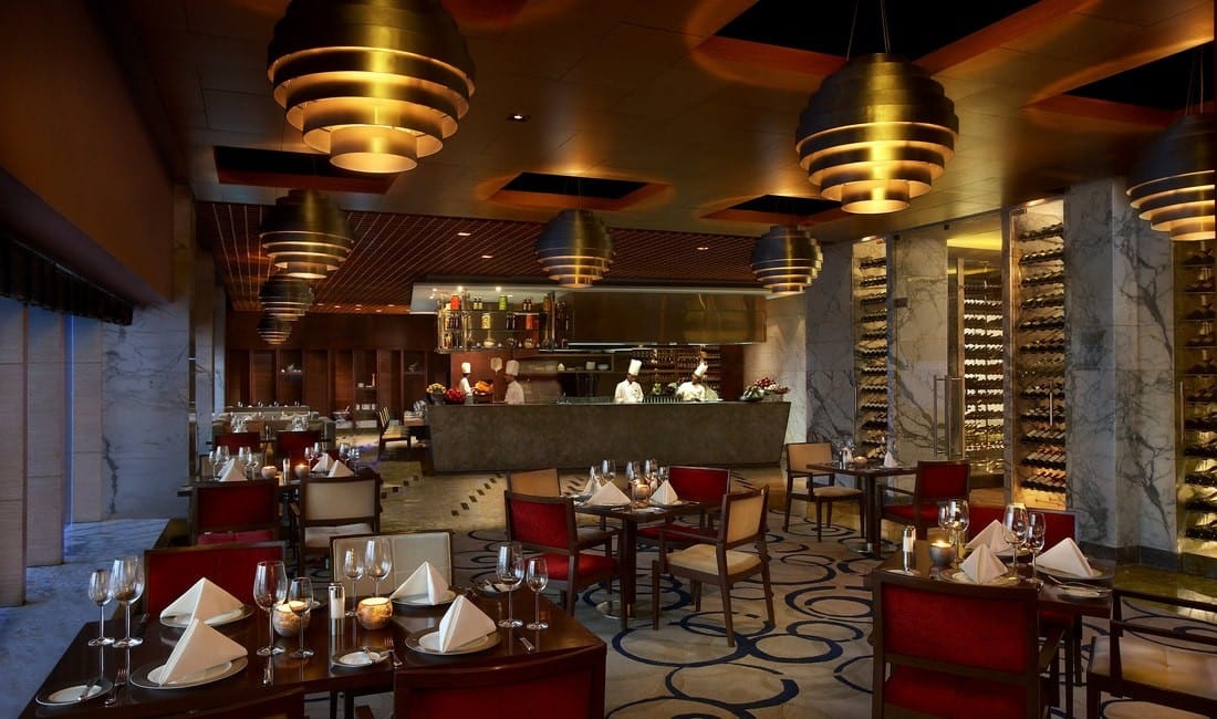 Menu of Spectra, The Leela Ambience, Gurgaon