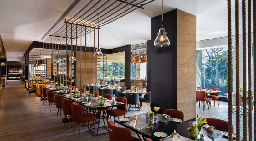 Menu of Tamra, Shangri-La Eros New Delhi