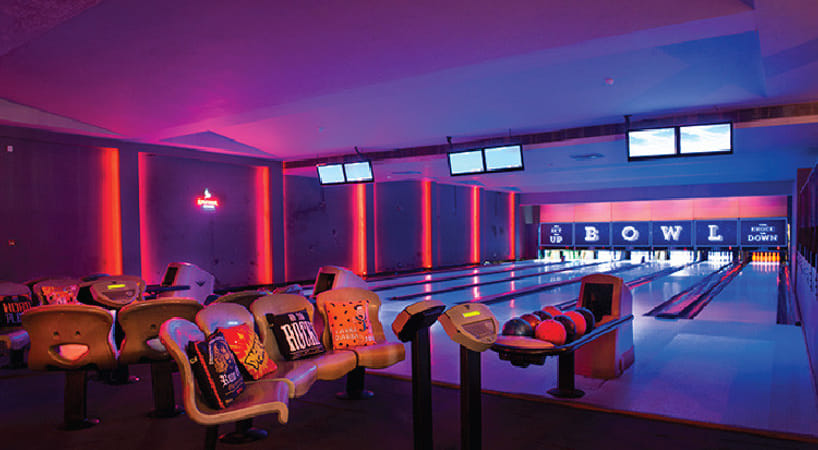 Explore Yes Minister - Bowling, Bar & Kitchen in Aurobindo Marg