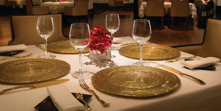 Menu of Ziya, The Oberoi, Mumbai