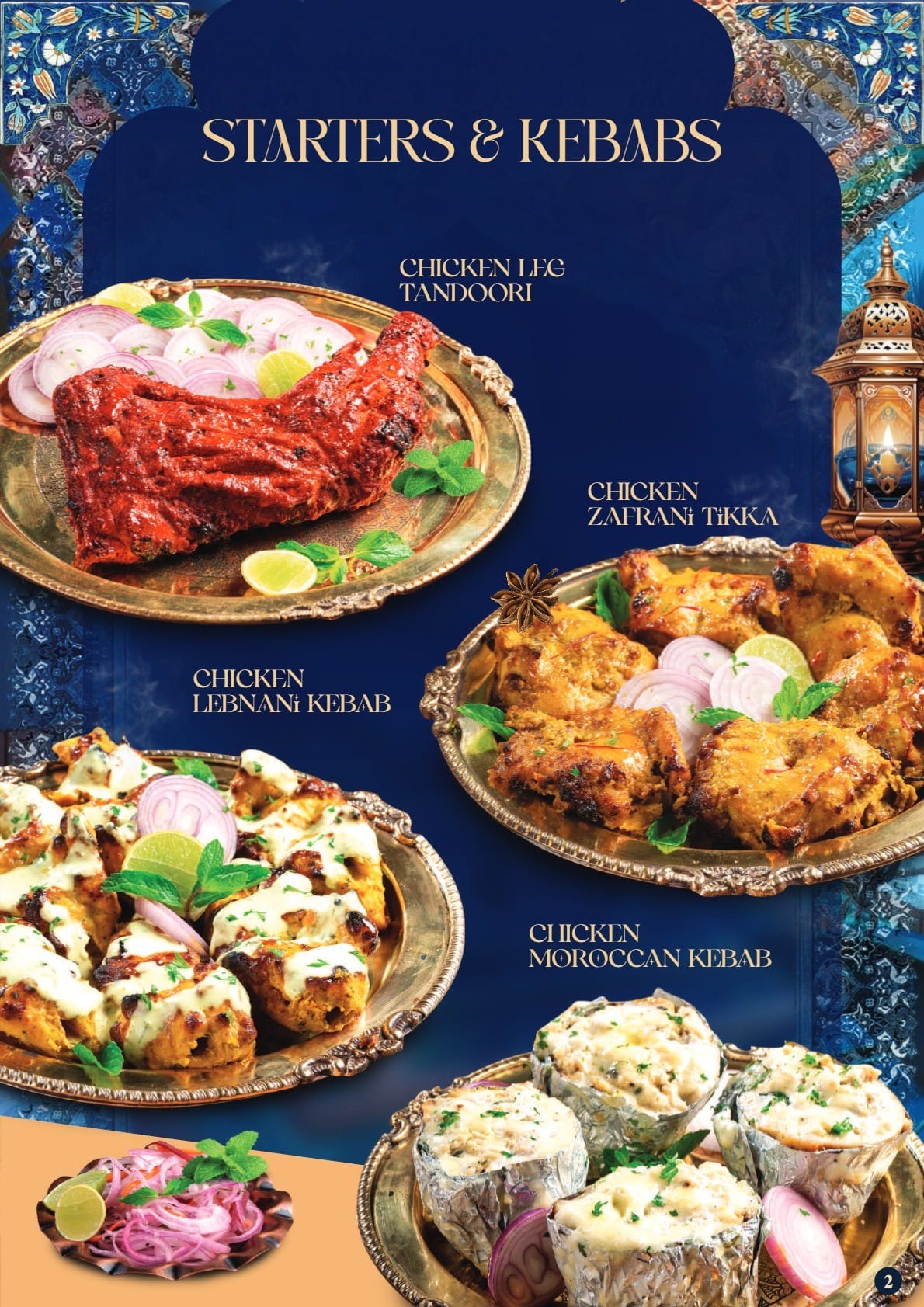 Menu of Persian Darbar, Byculla, South Mumbai