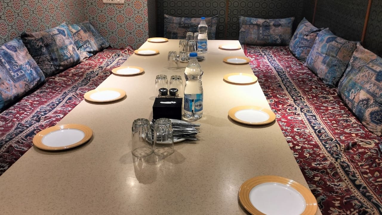 Menu of Persian Darbar, Byculla, South Mumbai