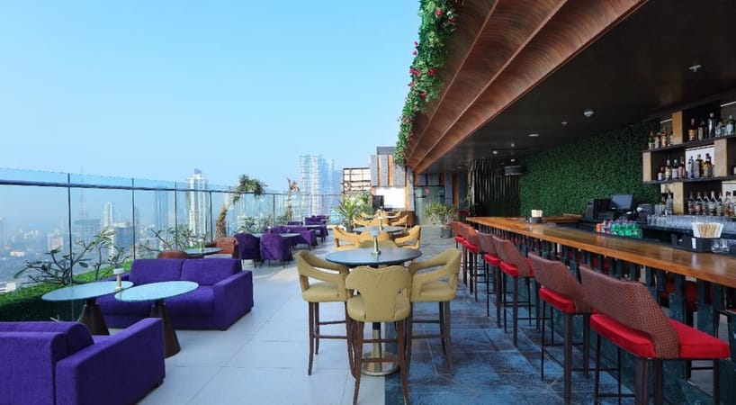 Asilo - Open Air Rooftop Lounge in The St. Regis, Mumbai | Get Upto 50% Off