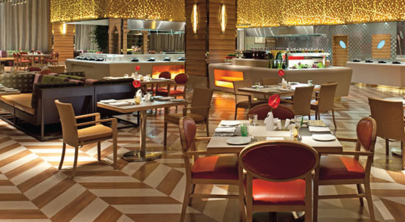 Menu of Feast, Sheraton Grand Bangalore at Brigade Gateway