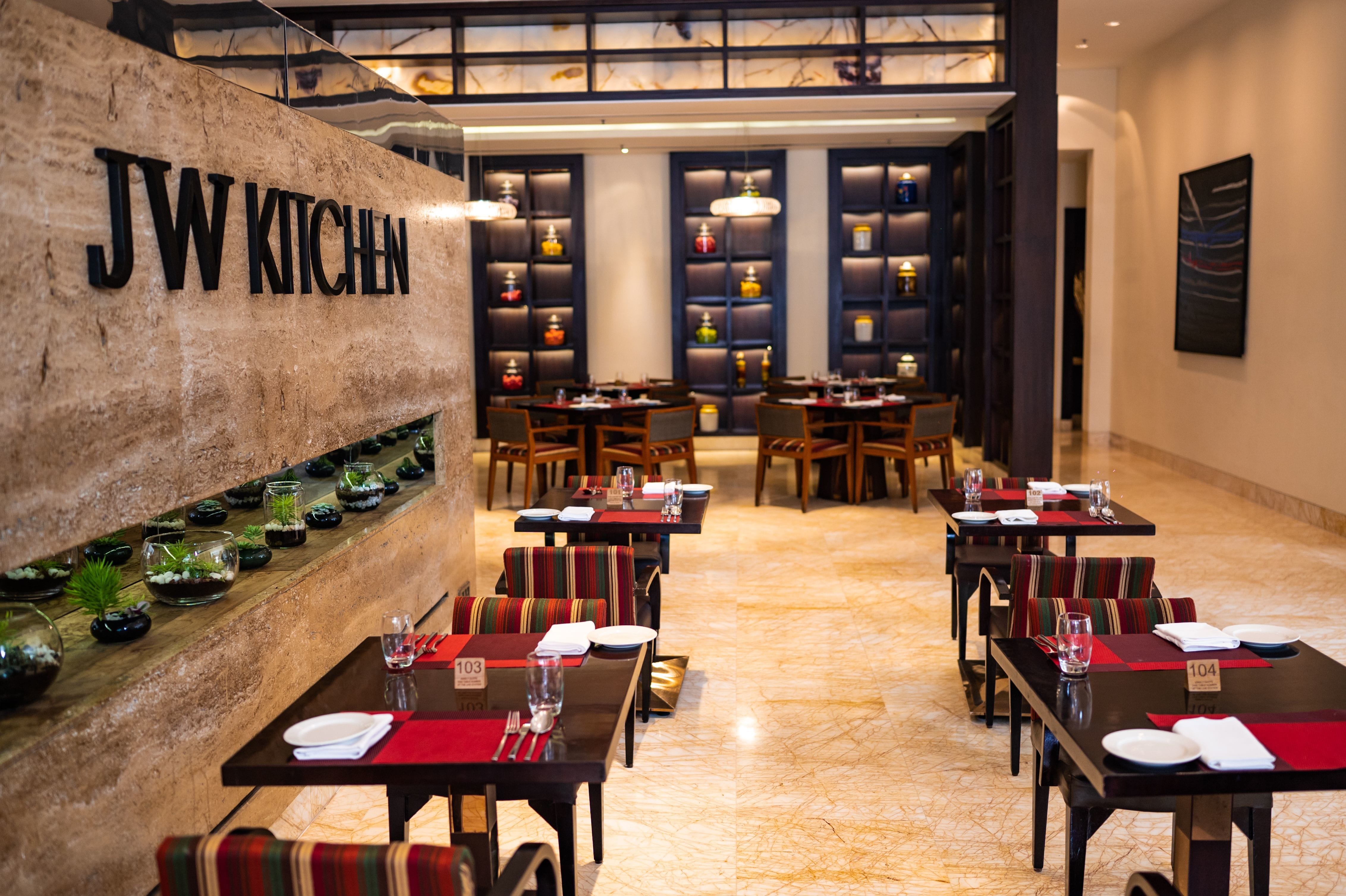 Menu of JW Kitchen, JW Marriott, Bengaluru, Central Bengaluru