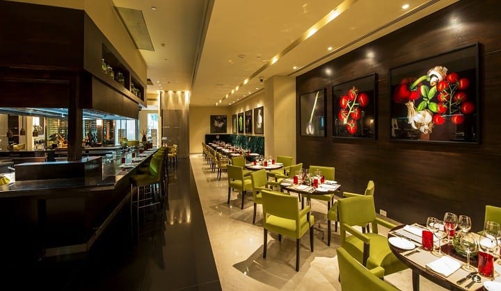 Menu of Ottimo , ITC Gardenia, Bengaluru