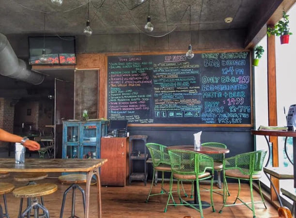 Menu of The Humming Tree, Indiranagar, East Bengaluru