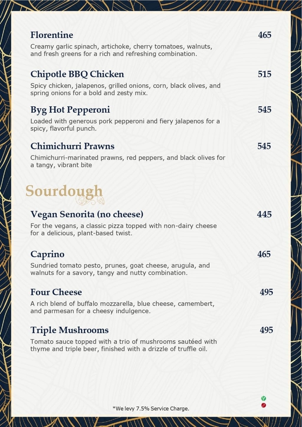 Menu of Byg Brewski Brewing Company, Sarjapur, Sarjapur Road, South ...