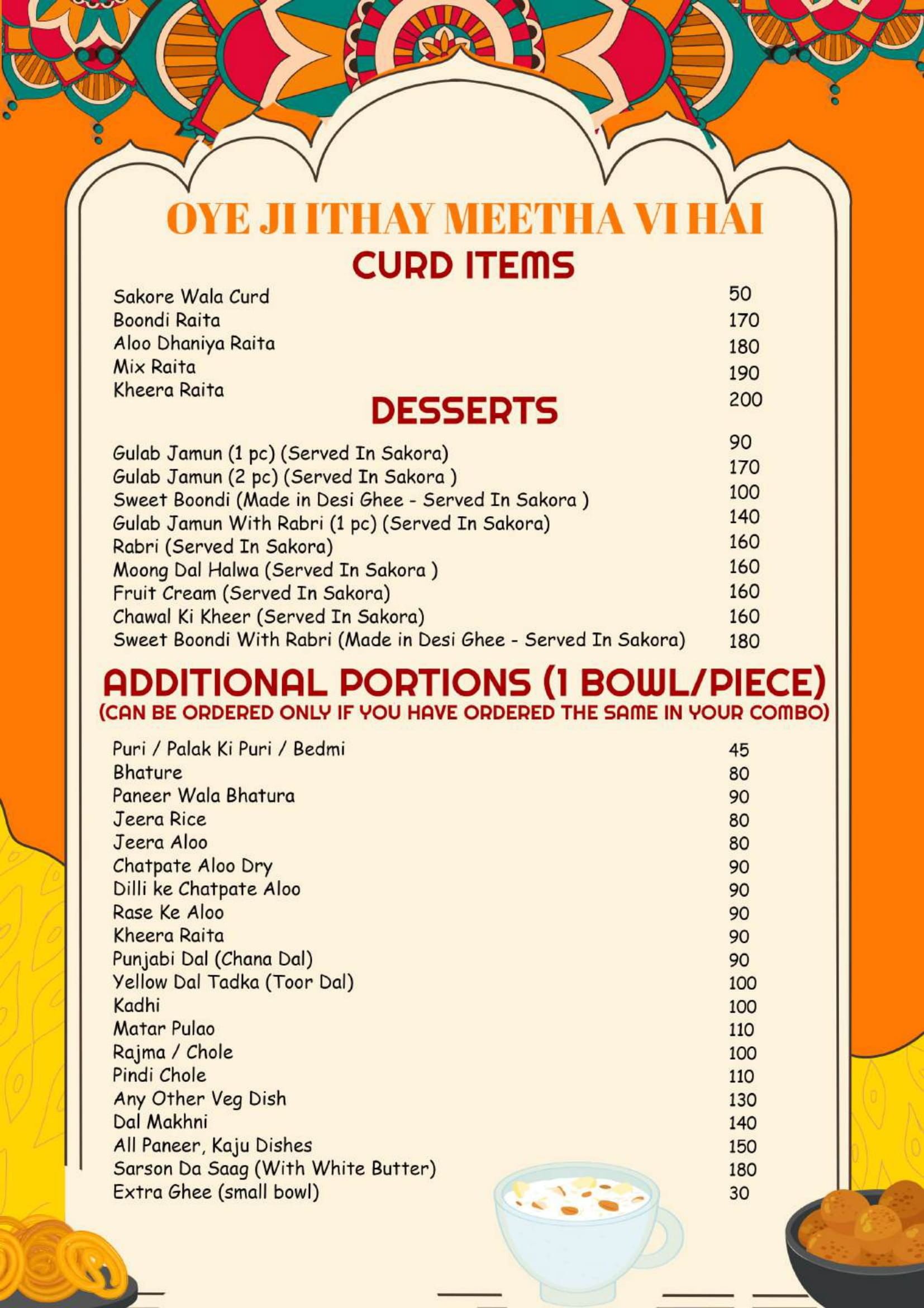 Menu of Kapoor's Cafe, Kadugodi, Whitefield, East Bengaluru