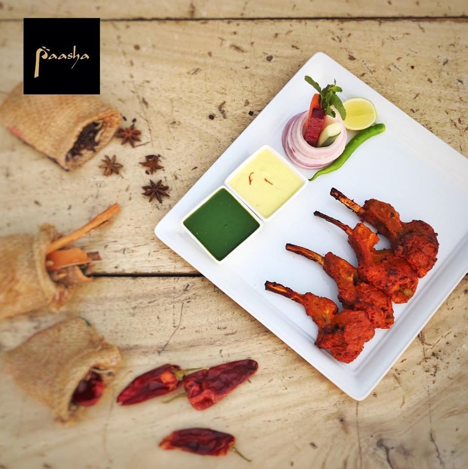 Menu of Paasha, JW Marriott Hotel Pune