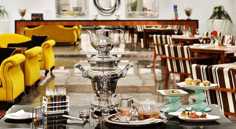Menu of Tea Lounge, The Lalit Great Eastern Kolkata