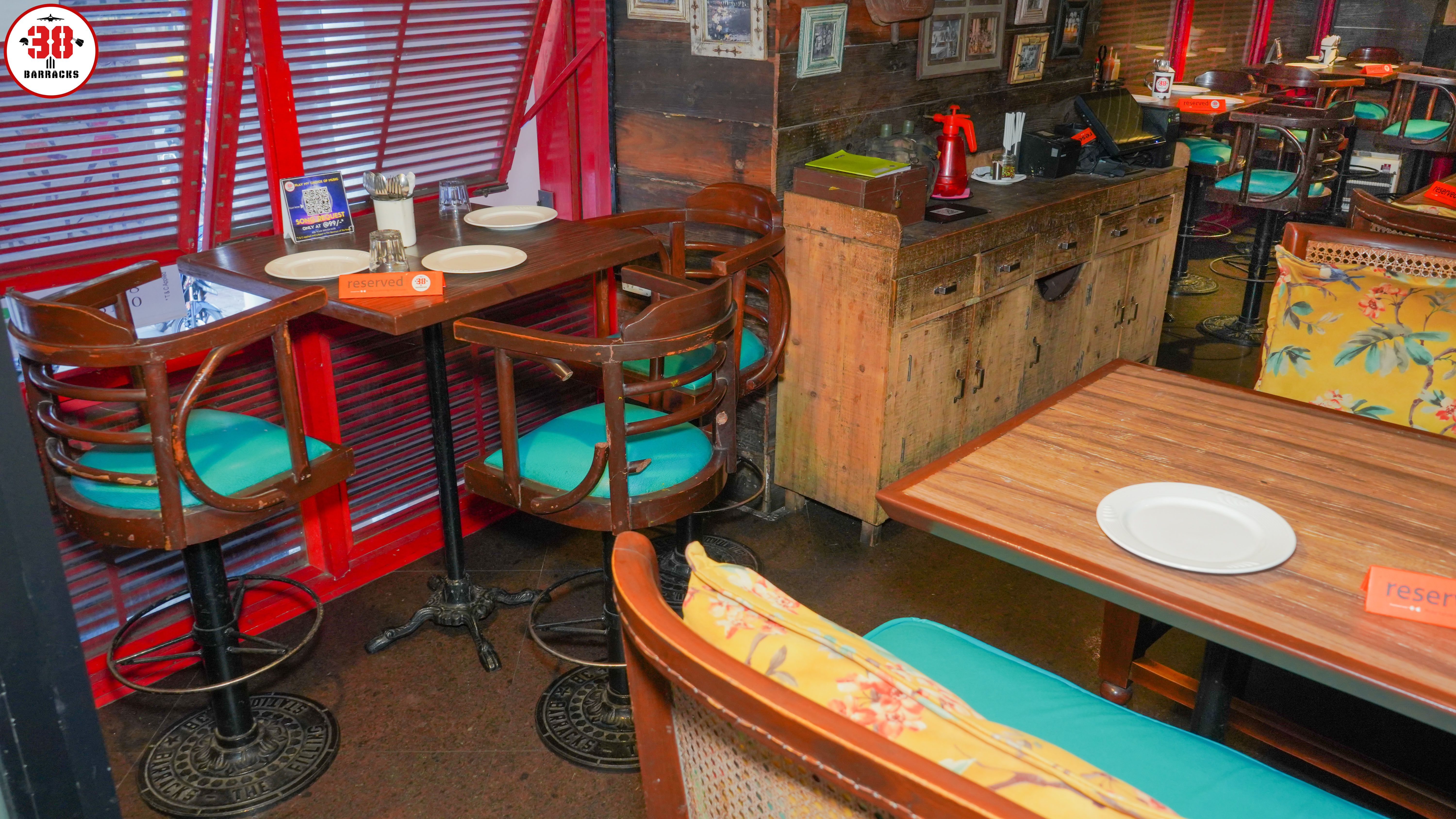 Menu of 38 Barracks, Connaught Place (CP), Central Delhi