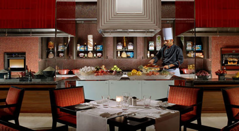 Menu of Spectra, The Leela Palace, Chennai