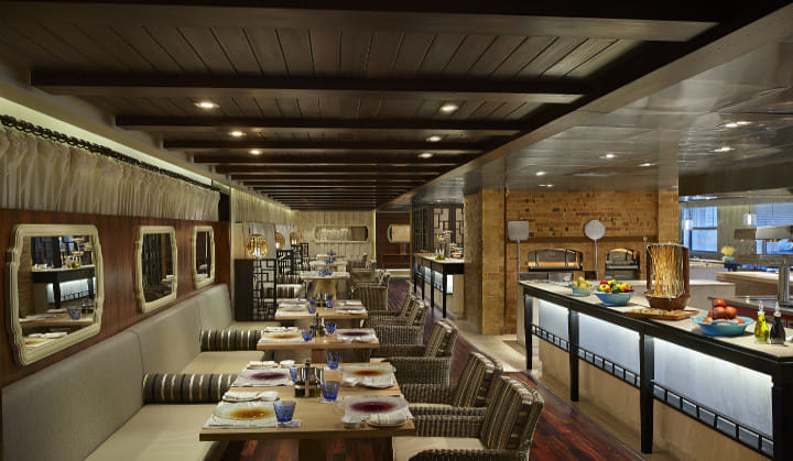 Menu of Avartana , ITC Grand Chola, Chennai