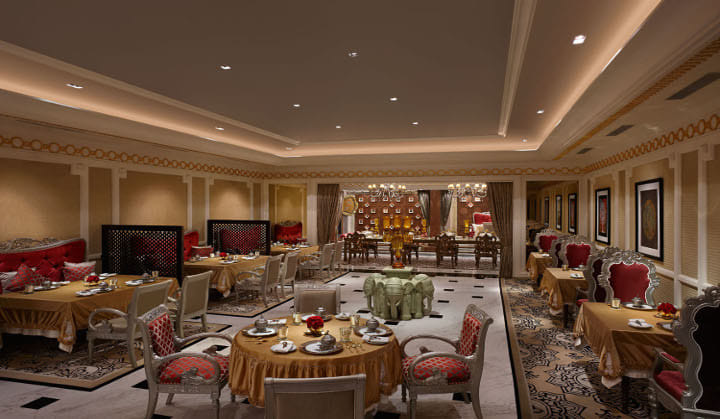 Menu of Avartana , ITC Grand Chola, Chennai