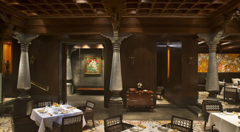 Menu of Southern Spice, Taj Coromandel, Chennai