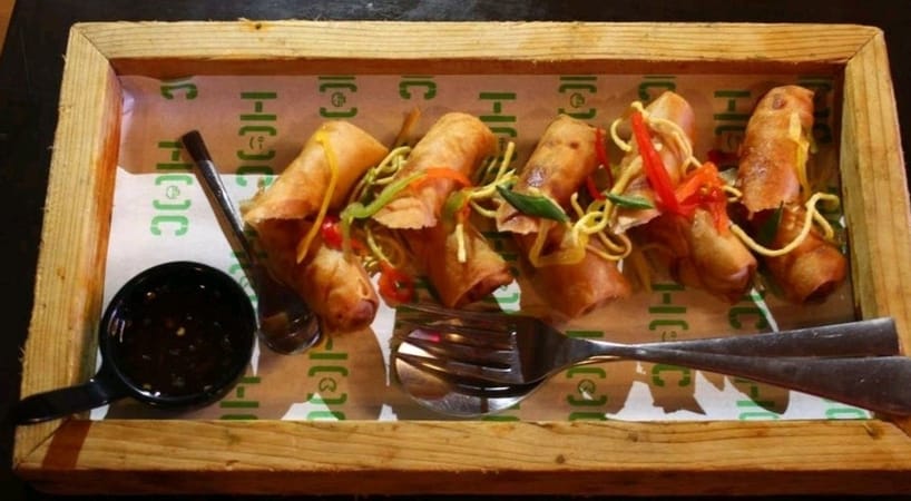 Menu of House Of Commons, Connaught Place (CP), Central Delhi