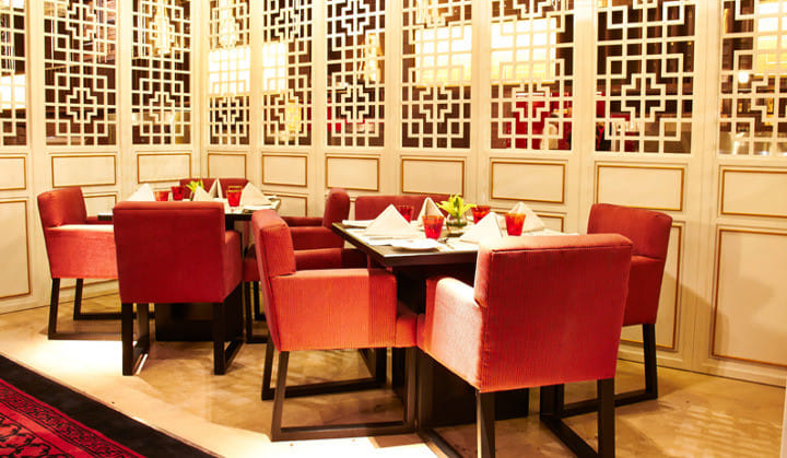 Menu of Pan Asian, ITC Grand Chola, Chennai