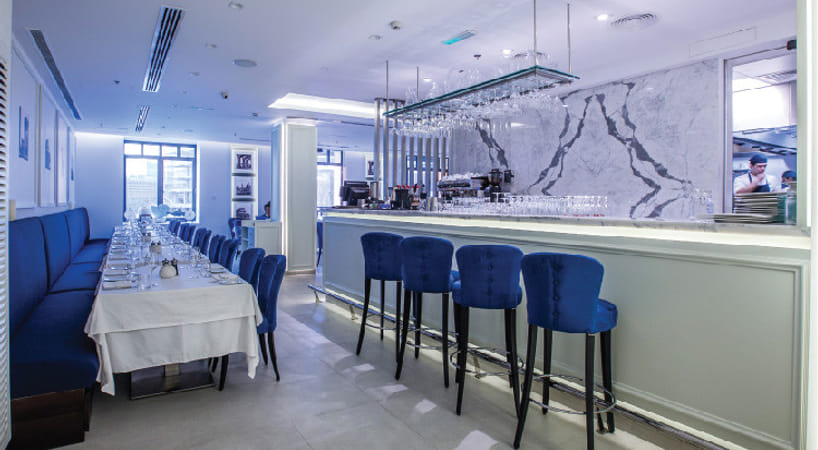 Menu of BiCE Mare, Souk Al Bahar, Downtown Dubai