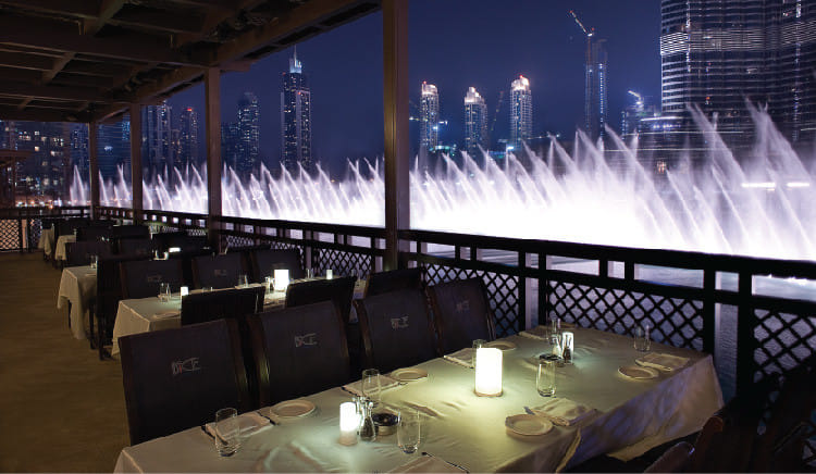 Menu of BiCE Mare, Souk Al Bahar, Downtown Dubai