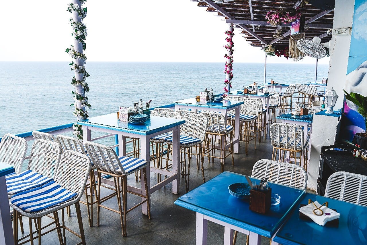 Menu of Purple Martini, Anjuna, North Goa