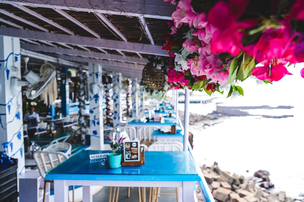 Menu of Purple Martini, Anjuna, North Goa