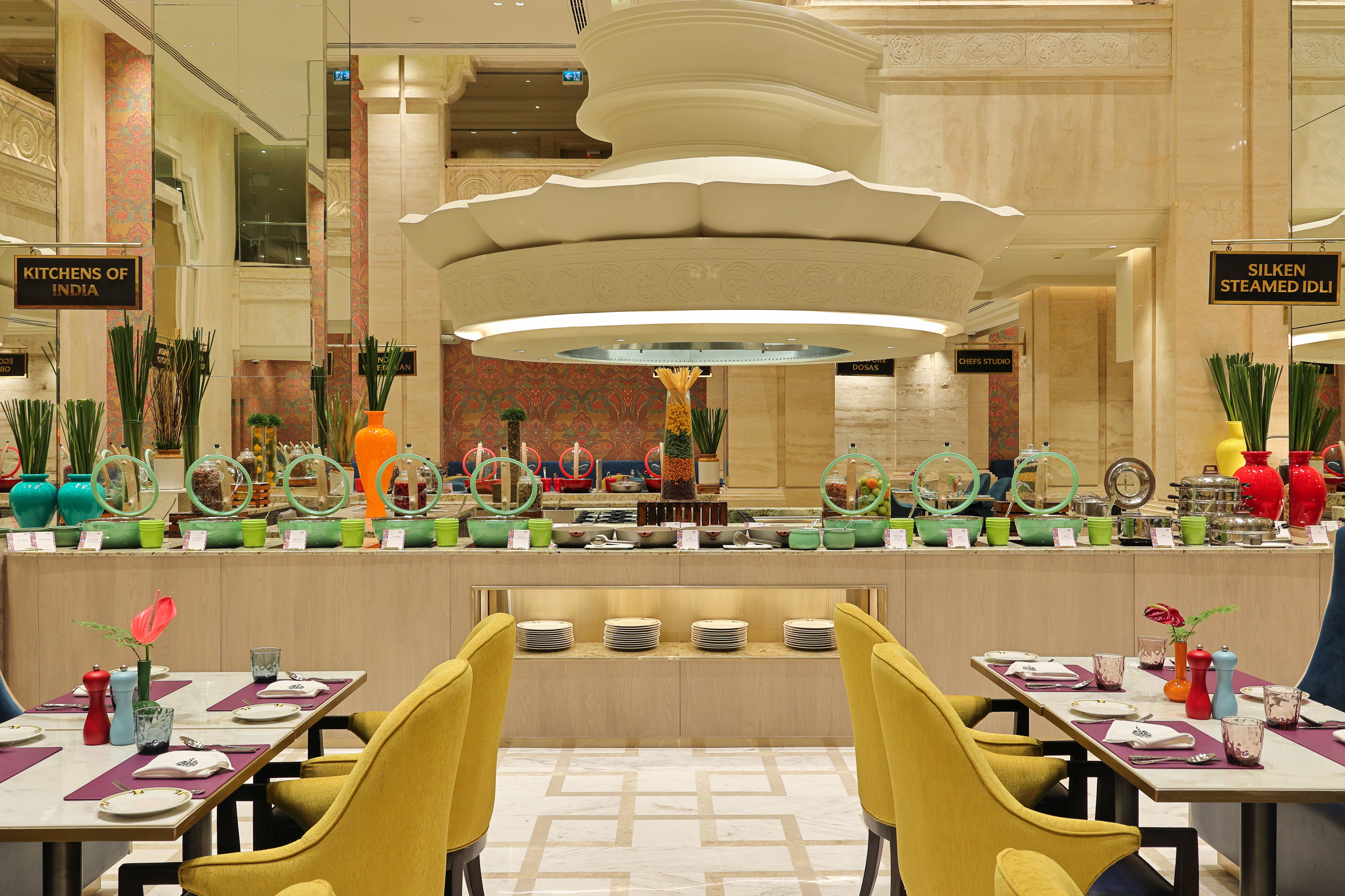 Menu of Madras Pavilion, ITC Grand Chola, Chennai