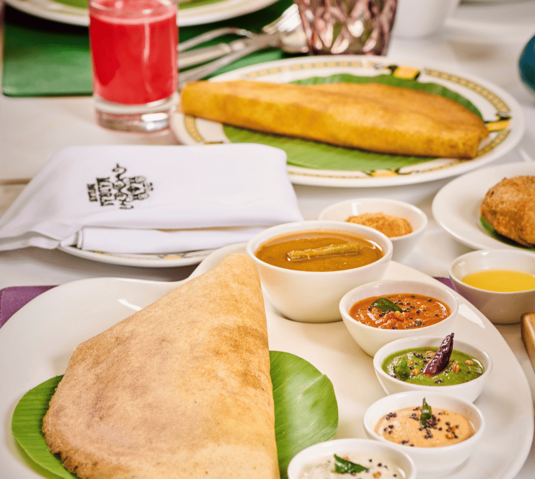 Menu of Madras Pavilion, ITC Grand Chola, Chennai