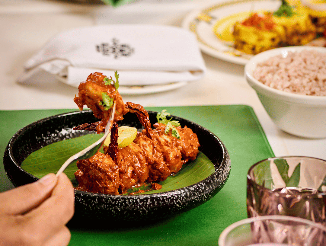 Menu of Madras Pavilion, ITC Grand Chola, Chennai