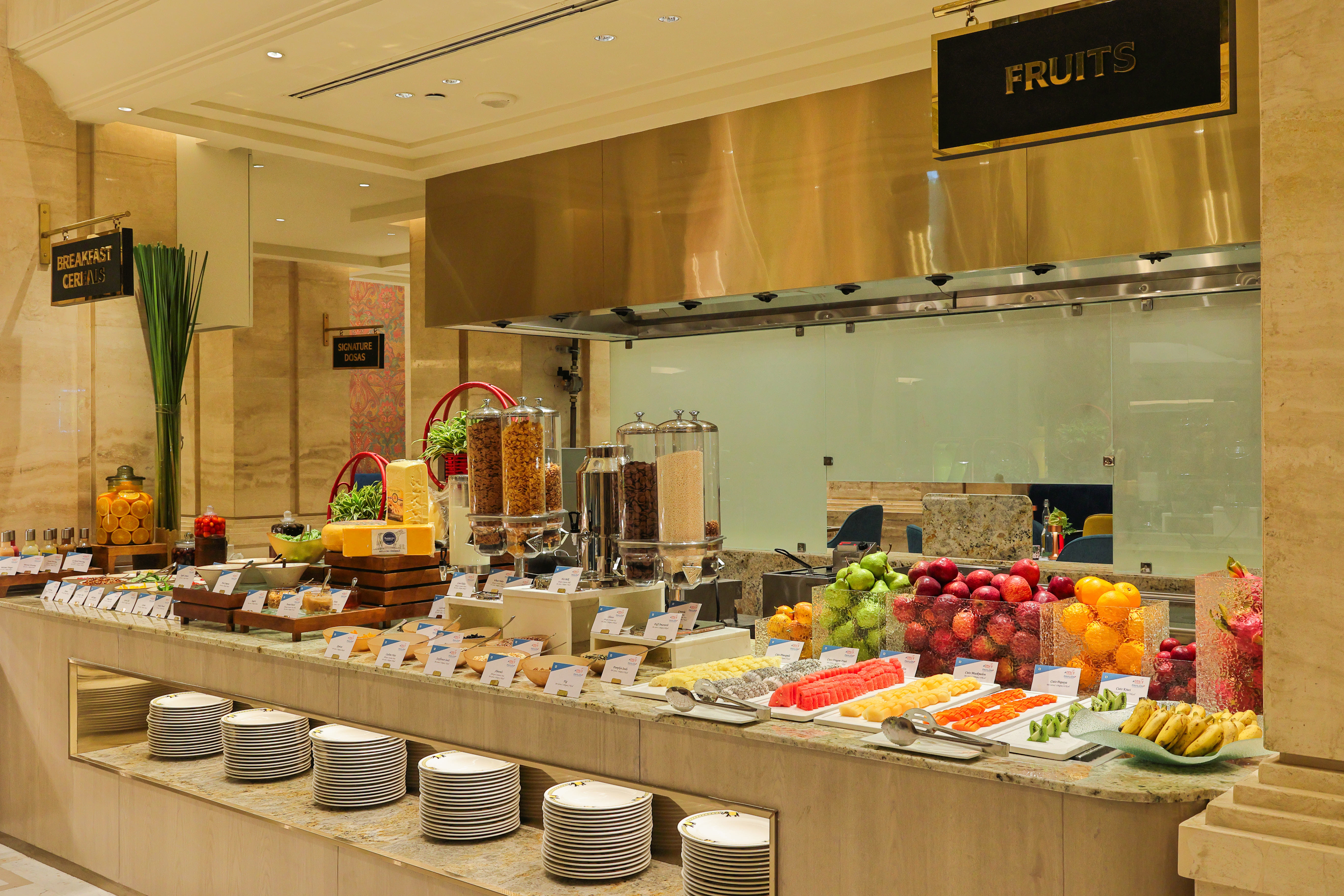 Menu of Madras Pavilion, ITC Grand Chola, Chennai