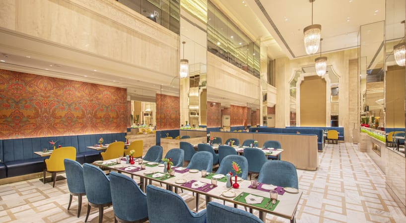 Menu of Madras Pavilion, ITC Grand Chola, Chennai