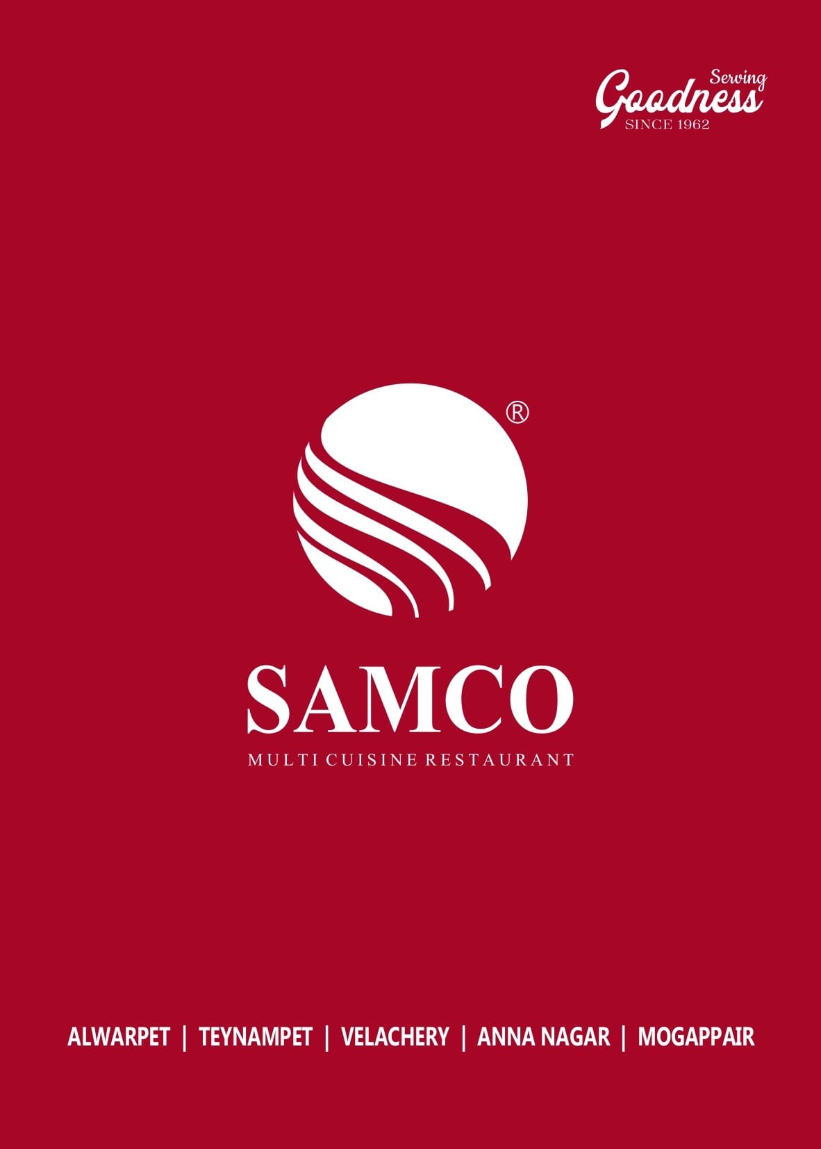 Menu of Samco Restaurant, Velachery, Chennai