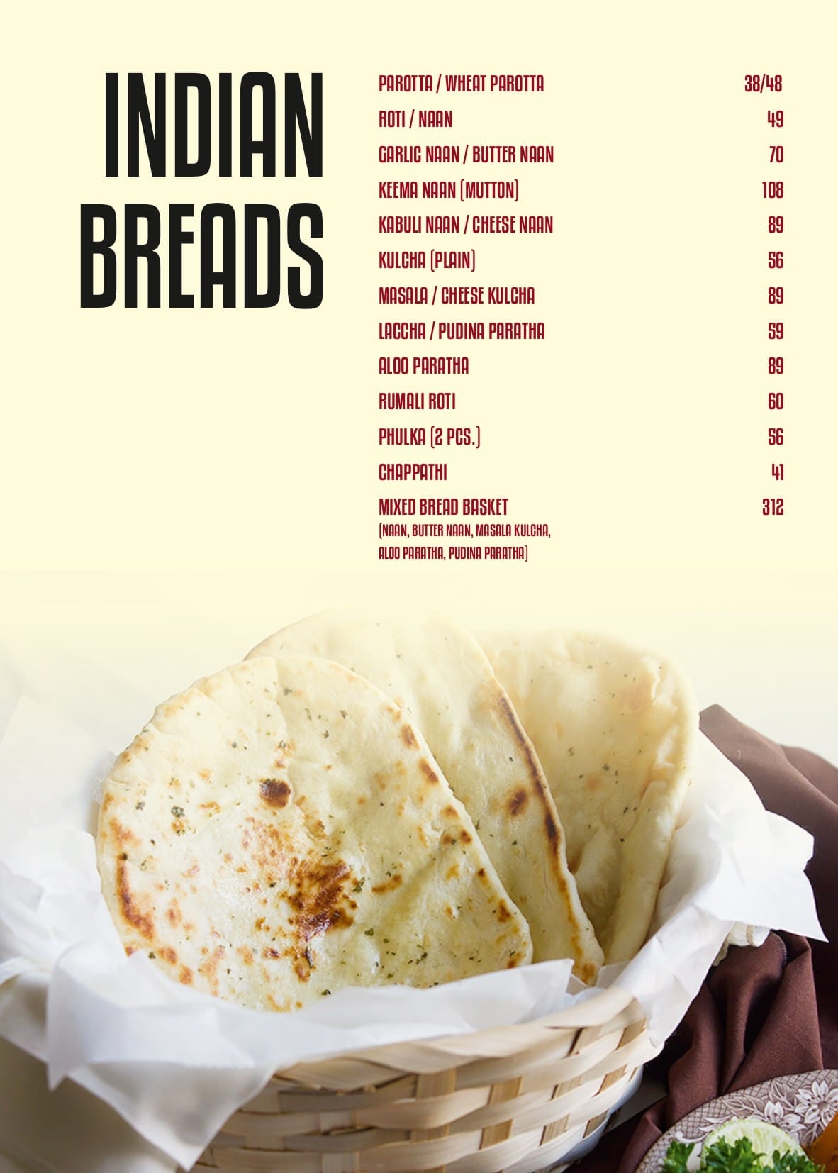 Menu of Samco Restaurant, Velachery, Chennai