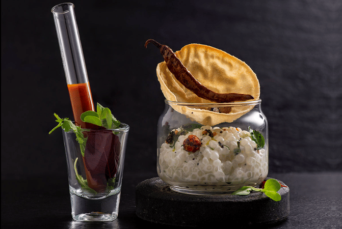 Menu of Avartana , ITC Grand Chola, Chennai