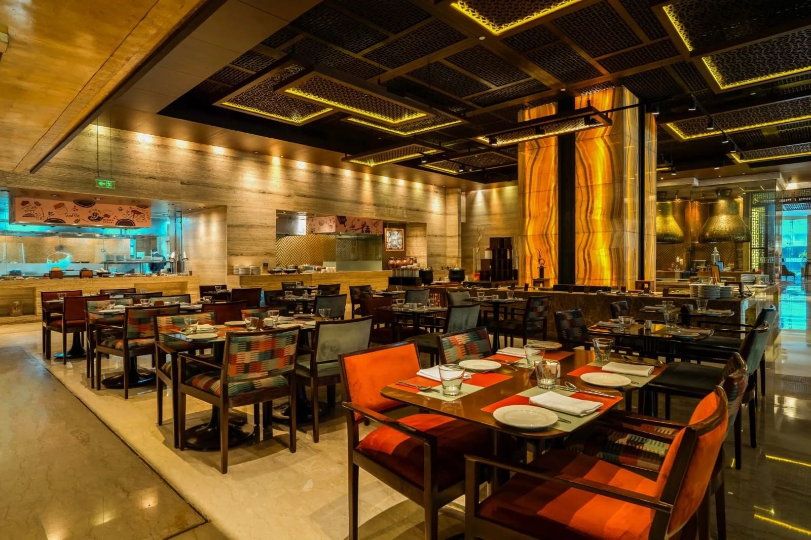 Menu of Suvarna Mahal, Rambagh Palace, Jaipur