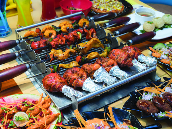 Menu of AB's - Absolute Barbecues, MGF Metropolis Mall, Gurgaon