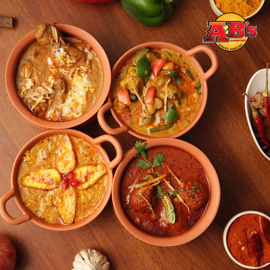 Menu of AB's - Absolute Barbecues, MGF Metropolis Mall, Gurgaon
