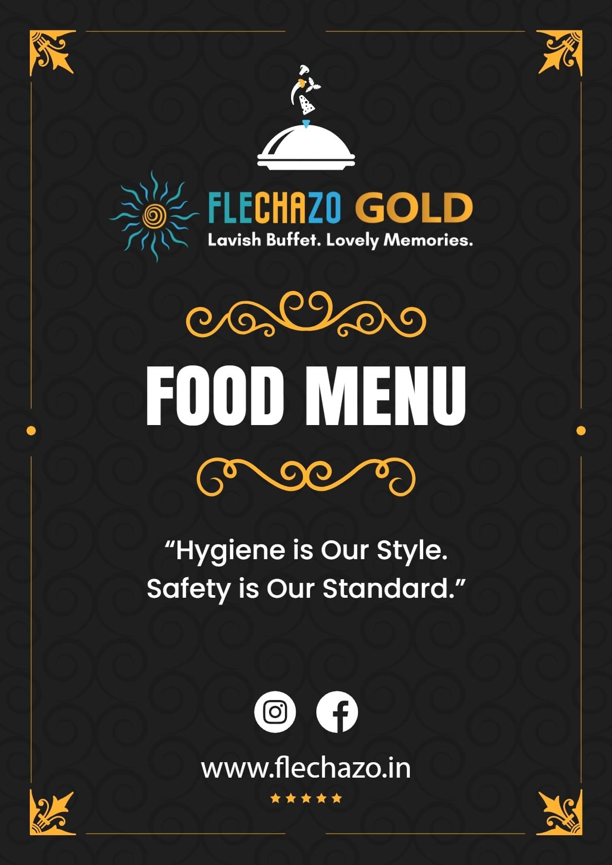 Menu of Flechazo Gold, Madhapur, Hyderabad