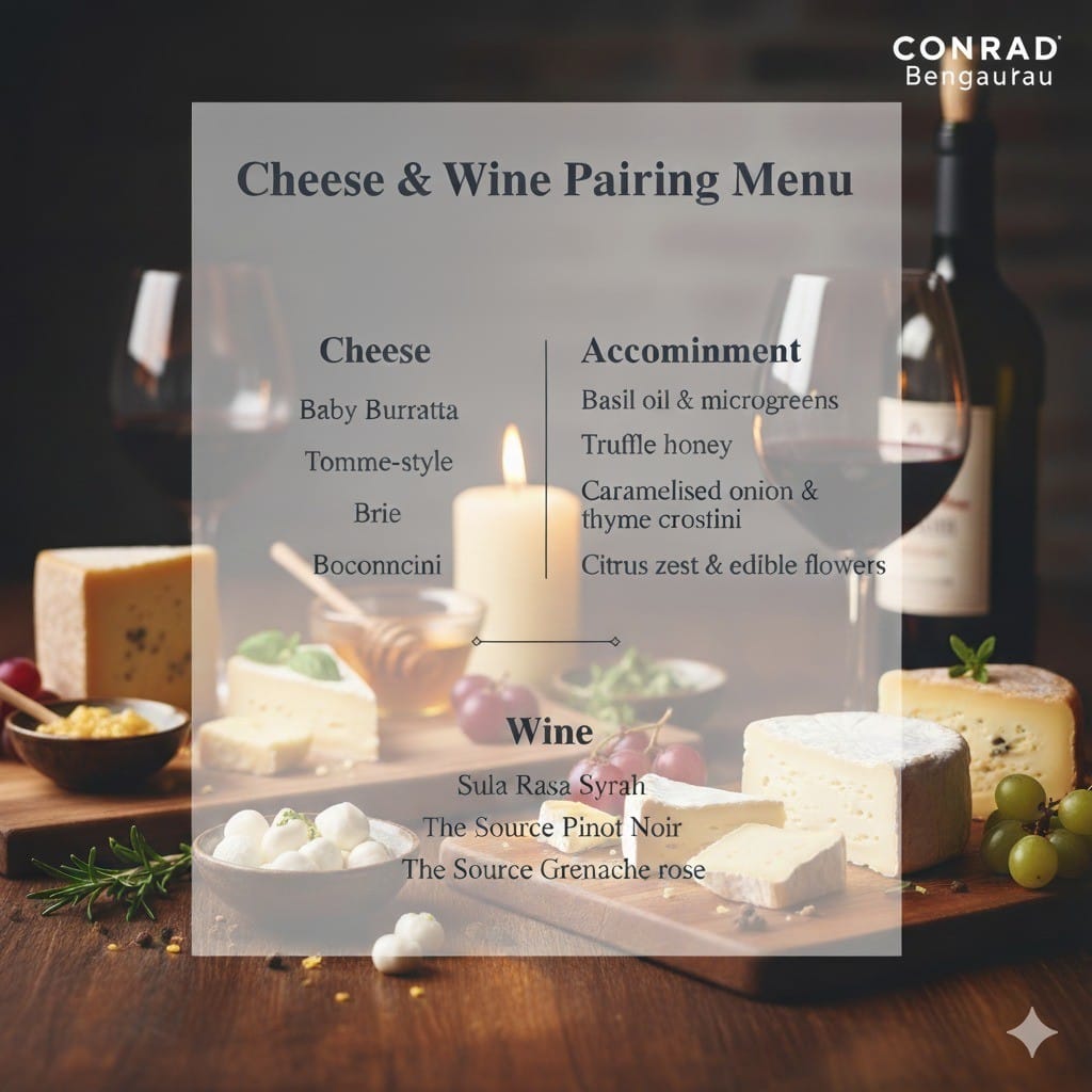 Menu of Caraway Kitchen, Conrad Bengaluru