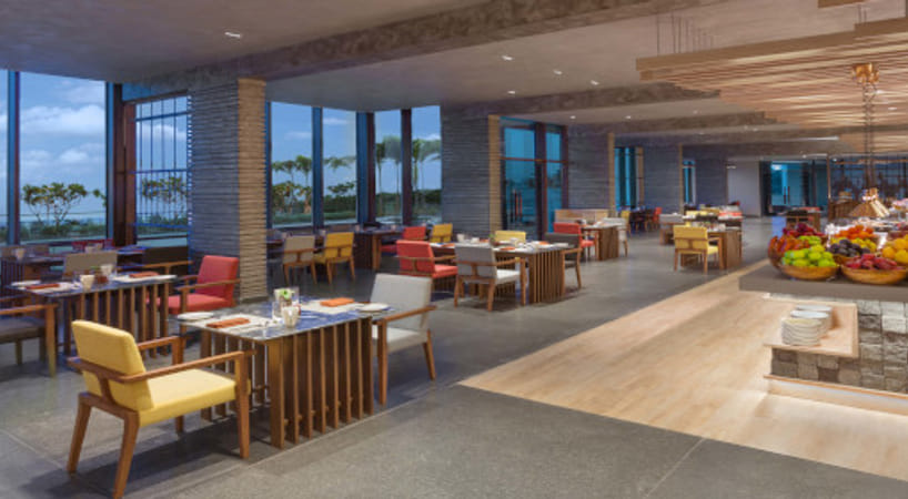 Menu of The Reef, Sheraton Grand Chennai Resort & Spa