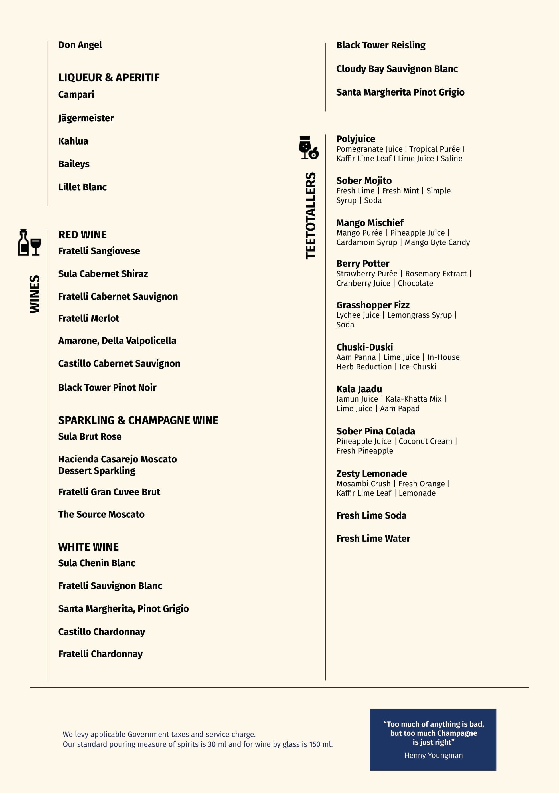 Menu of The Bier Library Brewery & Kitchen, Koramangala, South Bengaluru